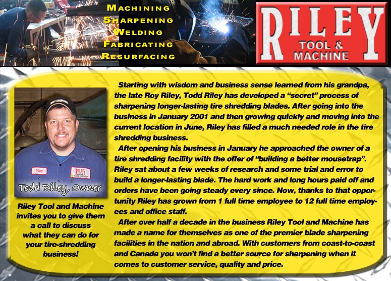 Riley Tool and Machine: ABOUT OUR COMPANY