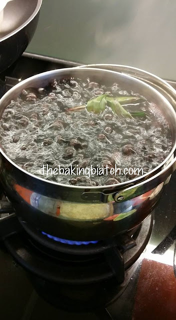 The Baking Biatch || by Cynthia Lim: Bubur Hitam / Black Glutinous Rice ...