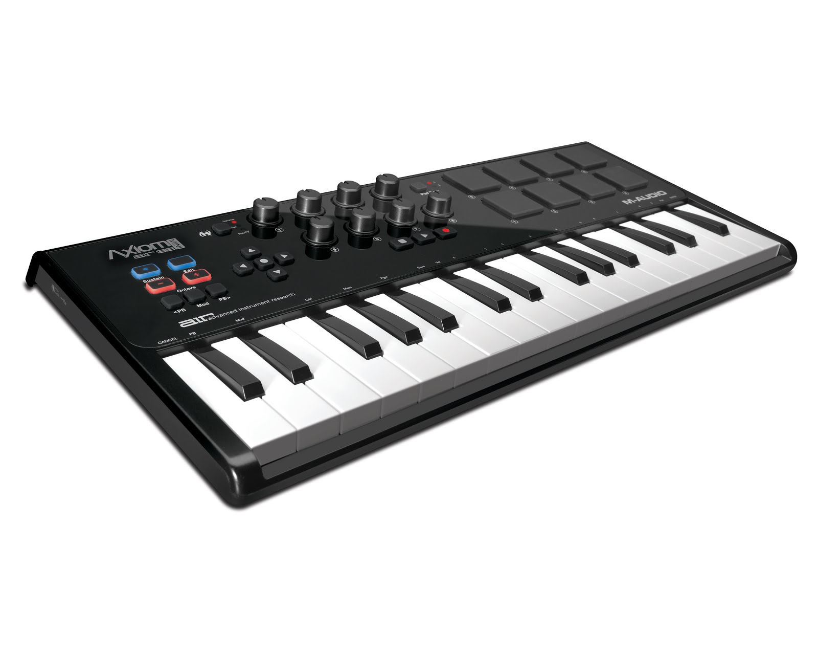 MATRIXSYNTH: NAMM 2013: New M-AUDIO Axiom Air 61, 49, 25, Mini 32 ...