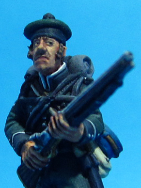 28mm Offensive Miniature British Rifleman | Jen & Ben's wargaming figures