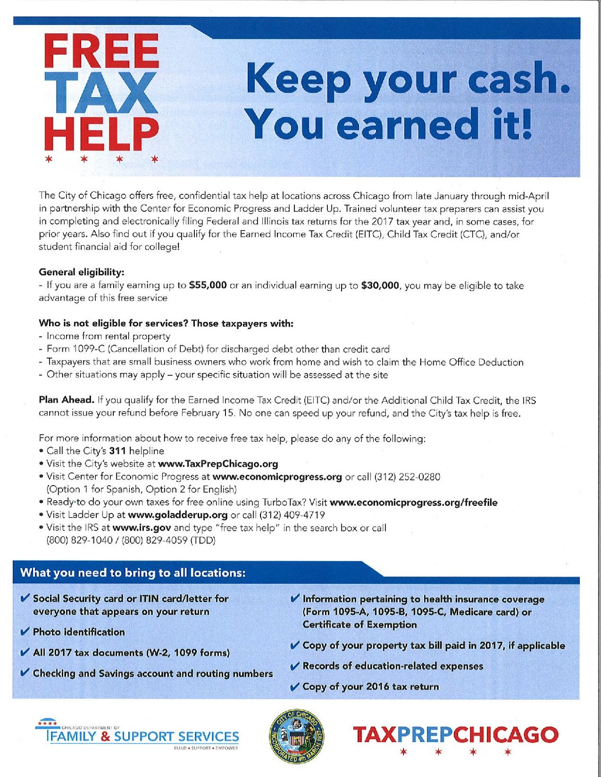 Uptown Update: Free Income Tax Assistance Available