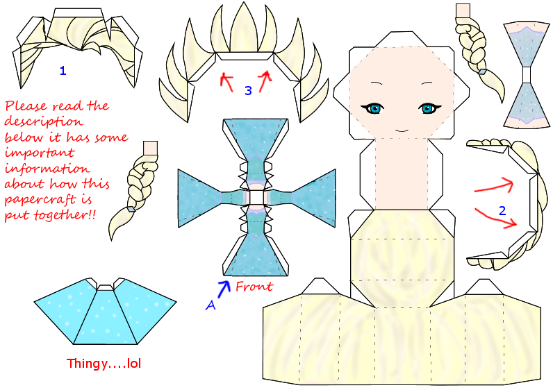 Santa Clara Artesanato: Papercraft Frozen