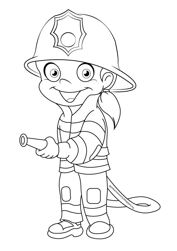 Gambar Mewarna Bomba - Gambar Mewarna