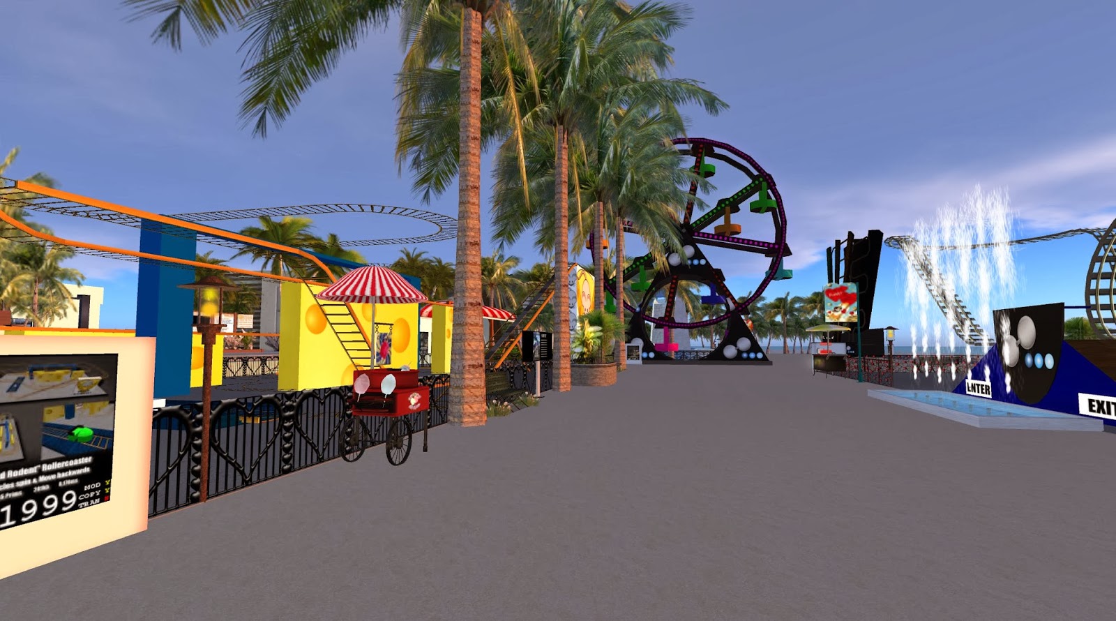 Amusement Parks in Second Life- Piers Diesel Reporting... ~ The SL Enquirer