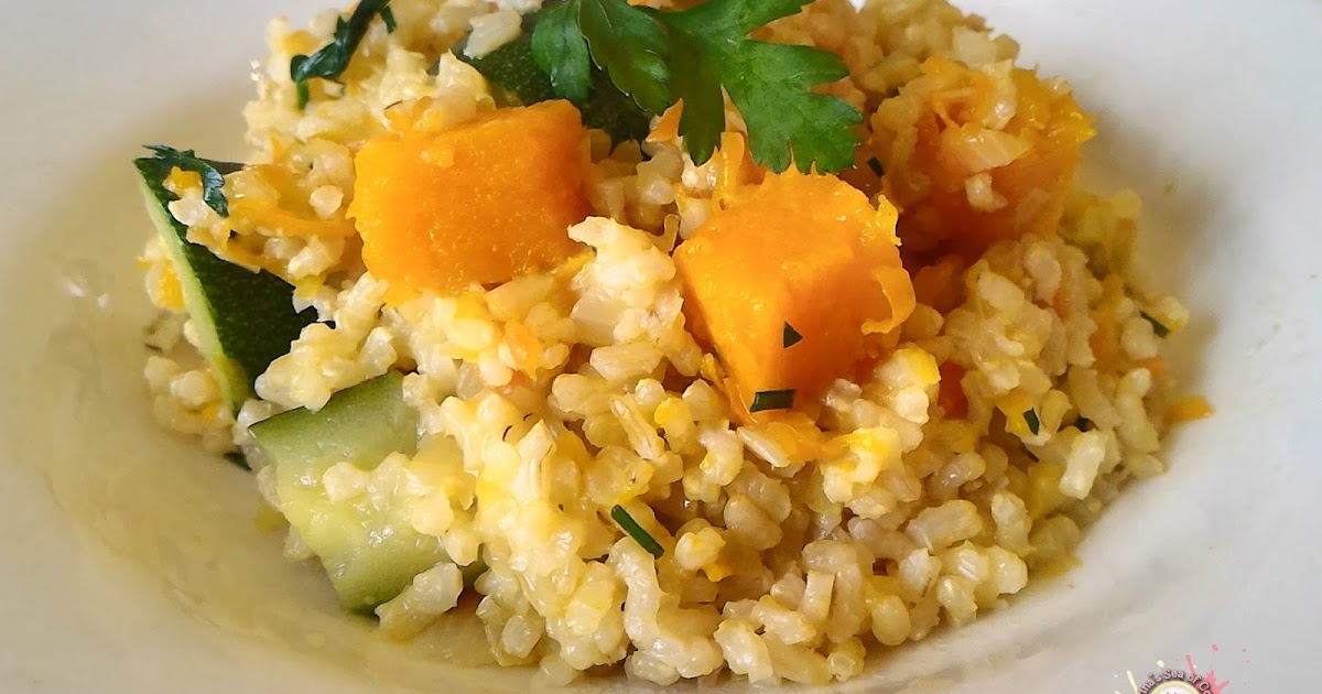 Arroz integral con verduras - Sabrina´s Sea of Colors
