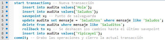 Bases de datos. SQL programado (XIII). Transacciones (II) | Programando ...