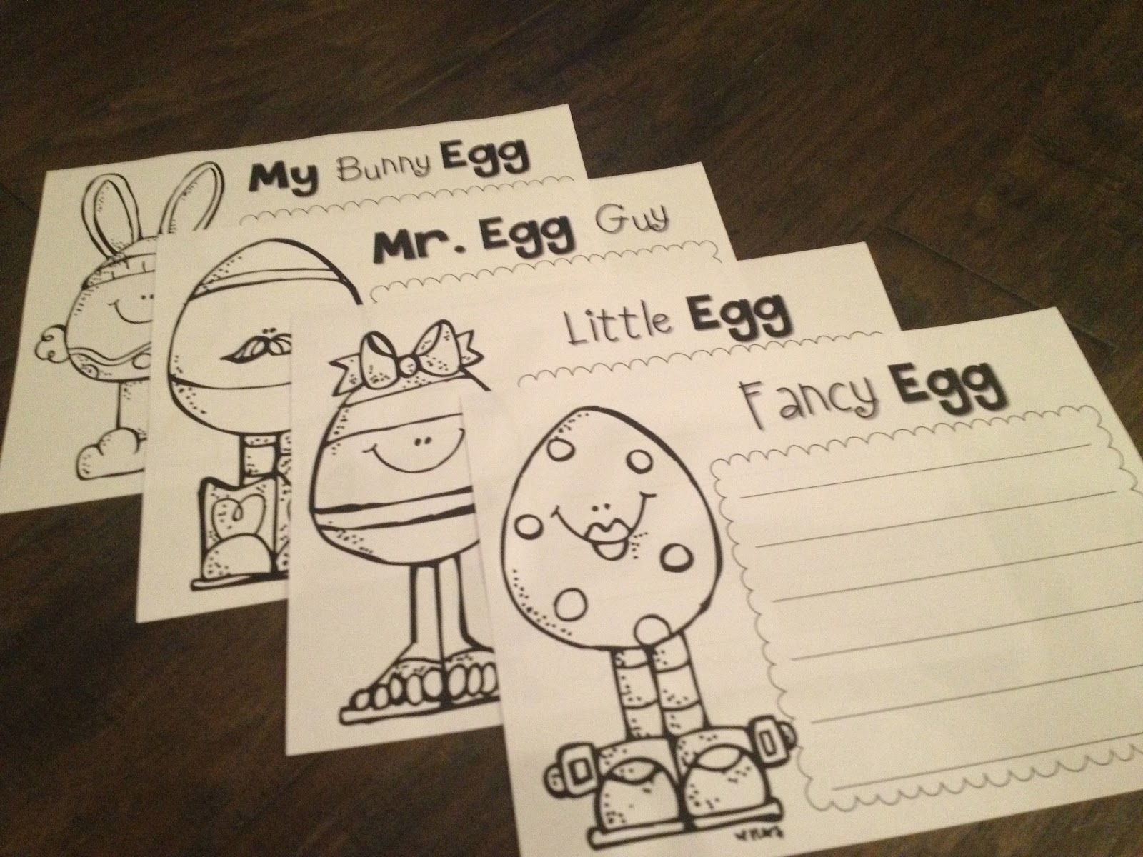 First Grader...at Last!: Egg-tivities and a Giveaway!!!