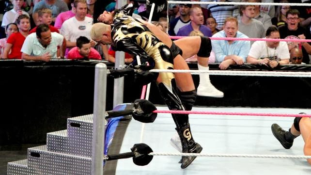 Raw And Smackdown 2014: John Cena, Cody Rhodes & Goldust vs. Damien ...