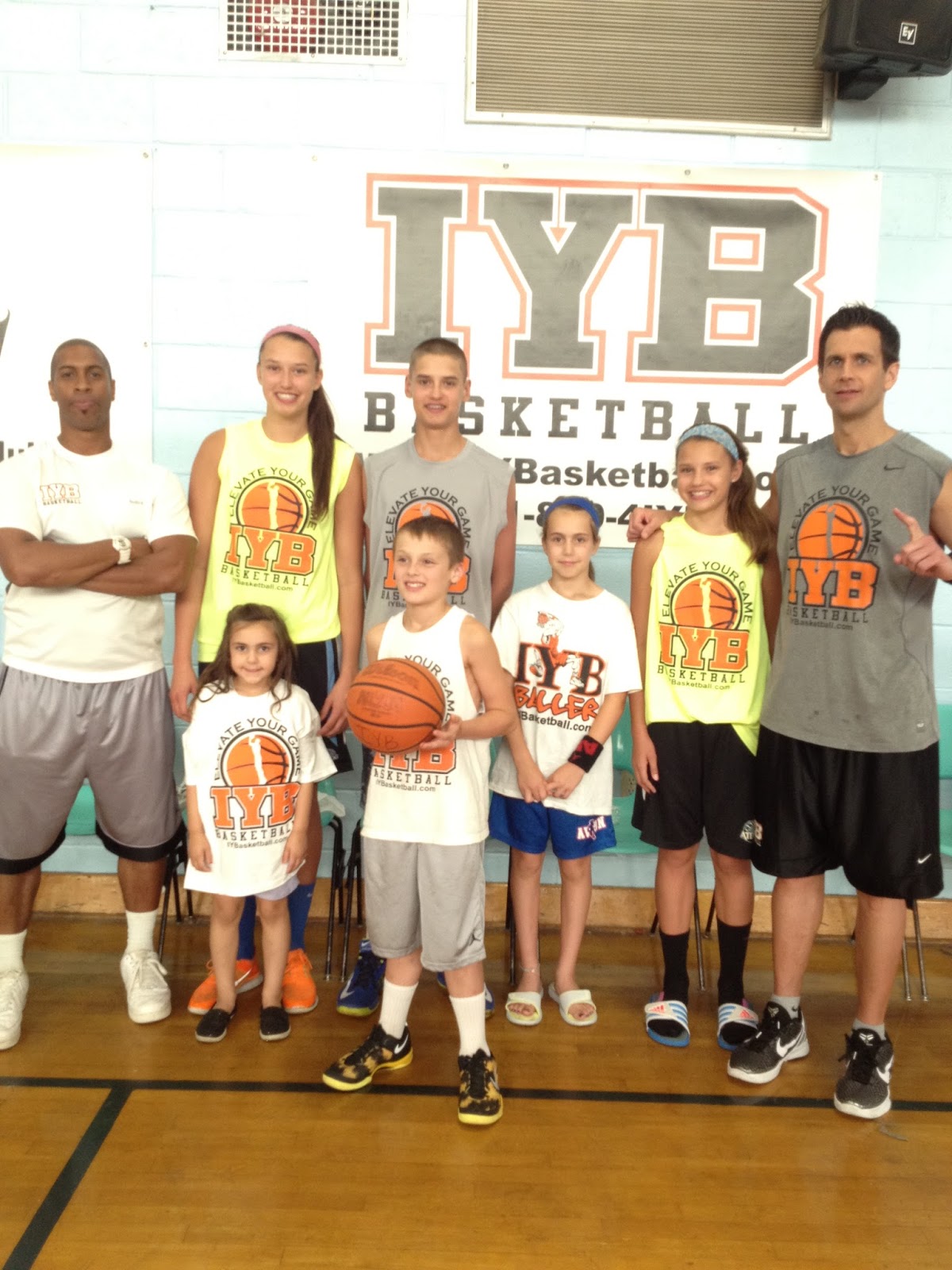 HOME OF THE BLAZE BASKETBALL CLUB: CONNECTICUT PLAYERS COMING DOWN FOR ...