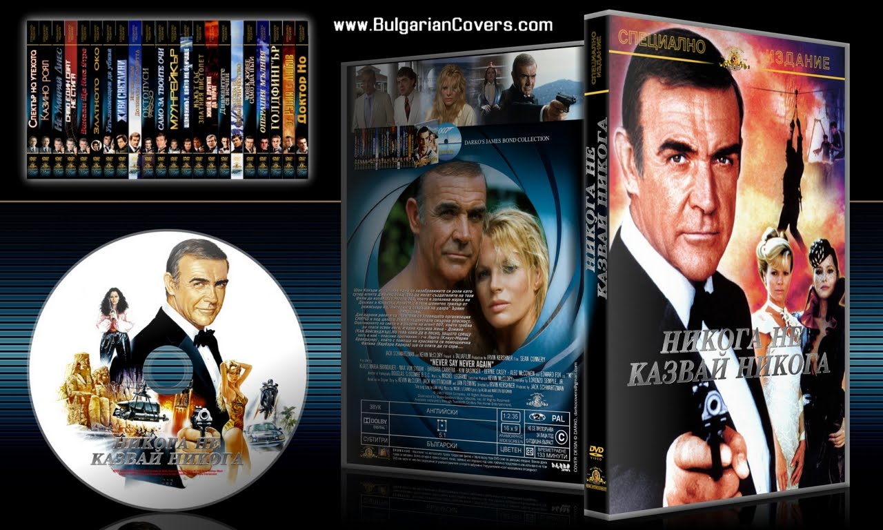Never Say Never Again Dvd Cover