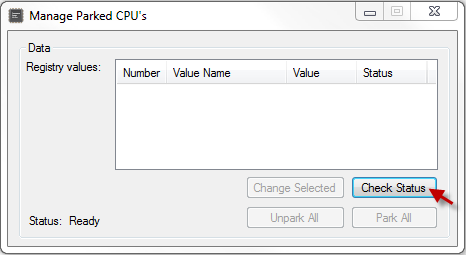 WINDOWS PROGRAM: Unpark Cpu App