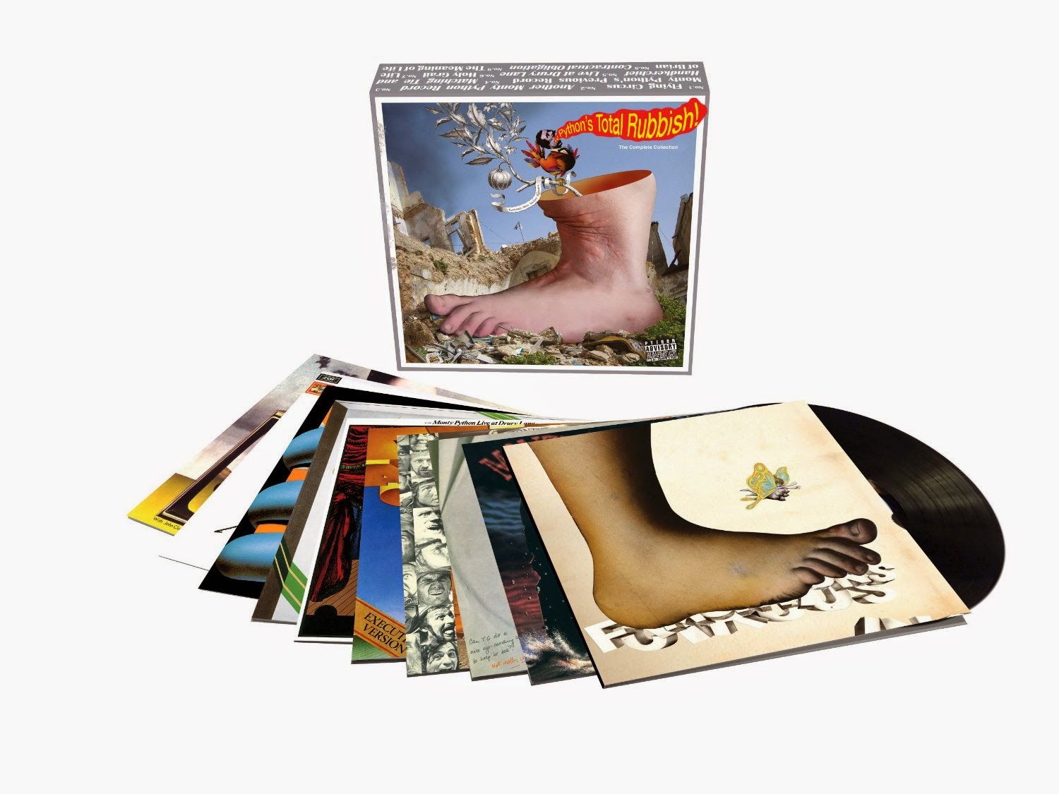 Complete Monty Python LP and CD sets now up for order!