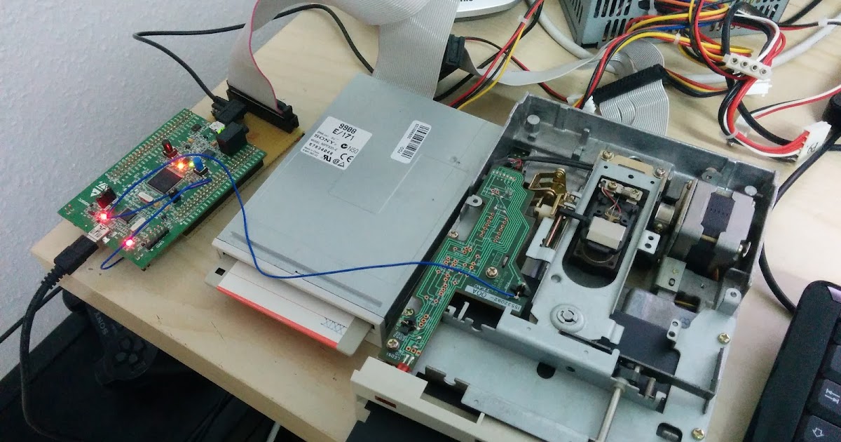 Slamy's Electronics Lab: Slamy STM32 Floppy Controller - Part 1