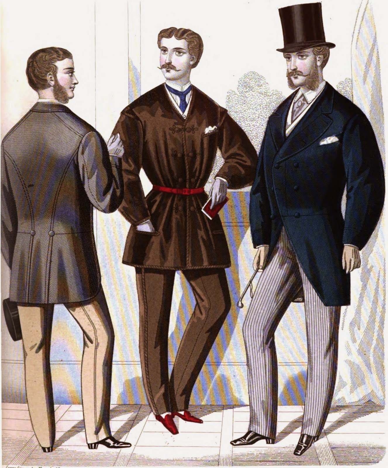 19th Century Historical Tidbits: 1866 Fashions