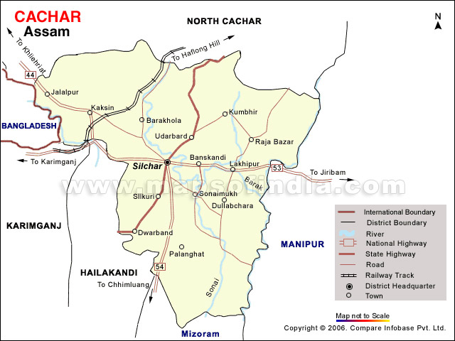Silchar--The Land Of Tranquility: Brief History Of Cachar District