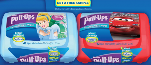 Together We Save: FREE Pull-Ups Flushable Moist Wipes Sample