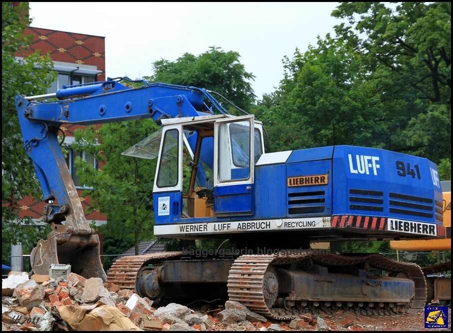 Bagger Galerie Construction Machines: Liebherr R941 Hydraulikbagger ...