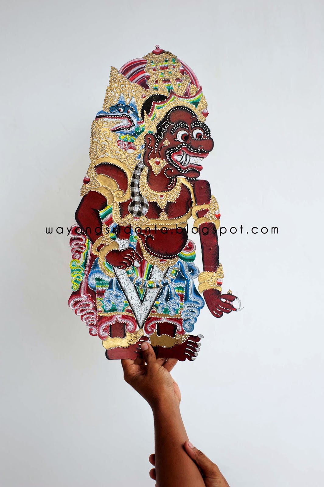 Wayang Sridanta // Balinese Puppet : Wayang Rahwana // Balinese Puppet