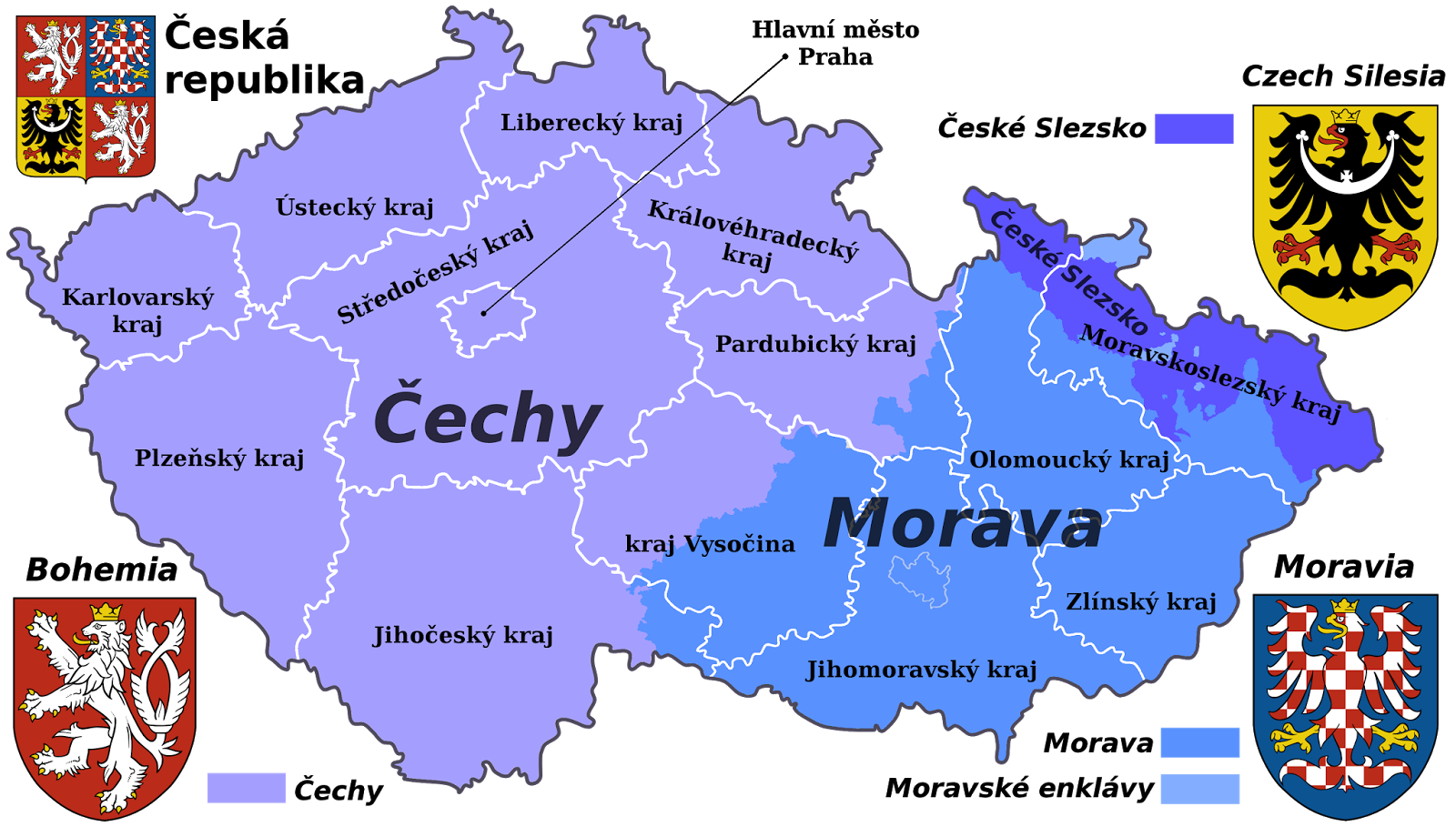 Moravská orlice: Morava na starých a nových mapách, vývoj hranic Moravy ...