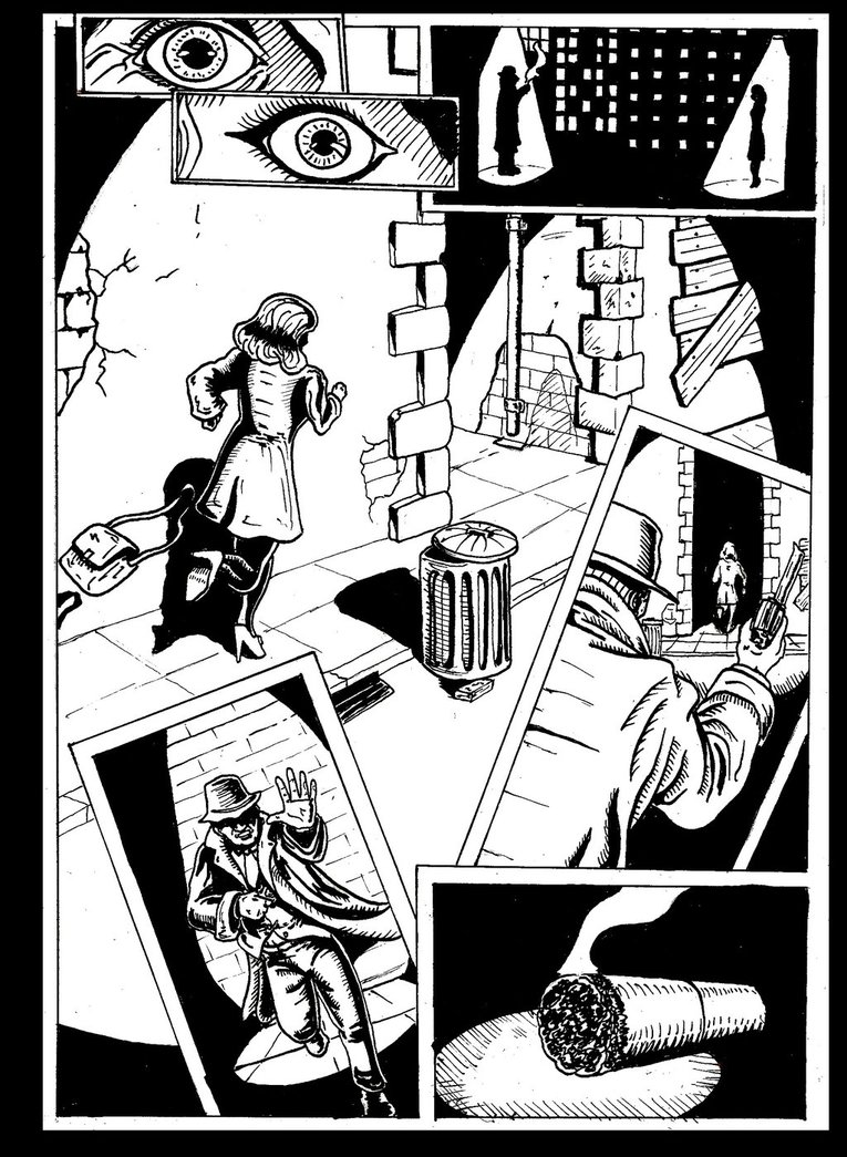 Noirsville - the film noir: Noirsville Bonus More Graphic Art