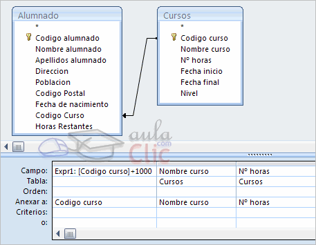 Base de datos de access: 2016