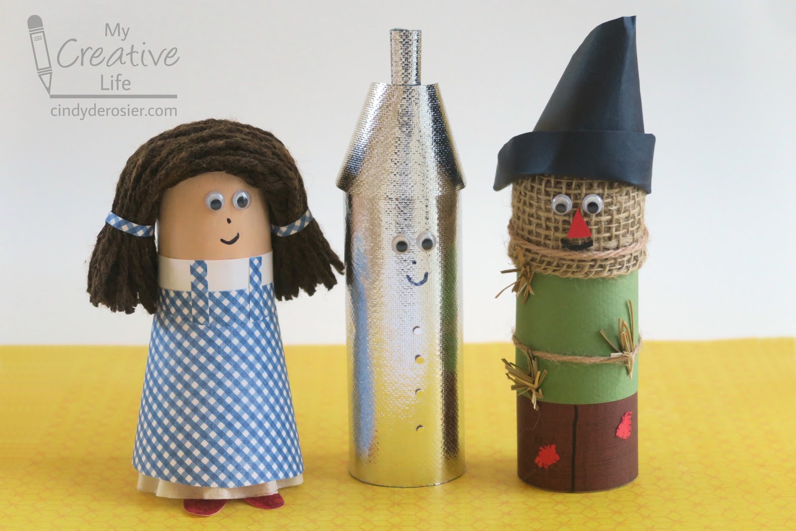 Tin Can Scarecrow Craft