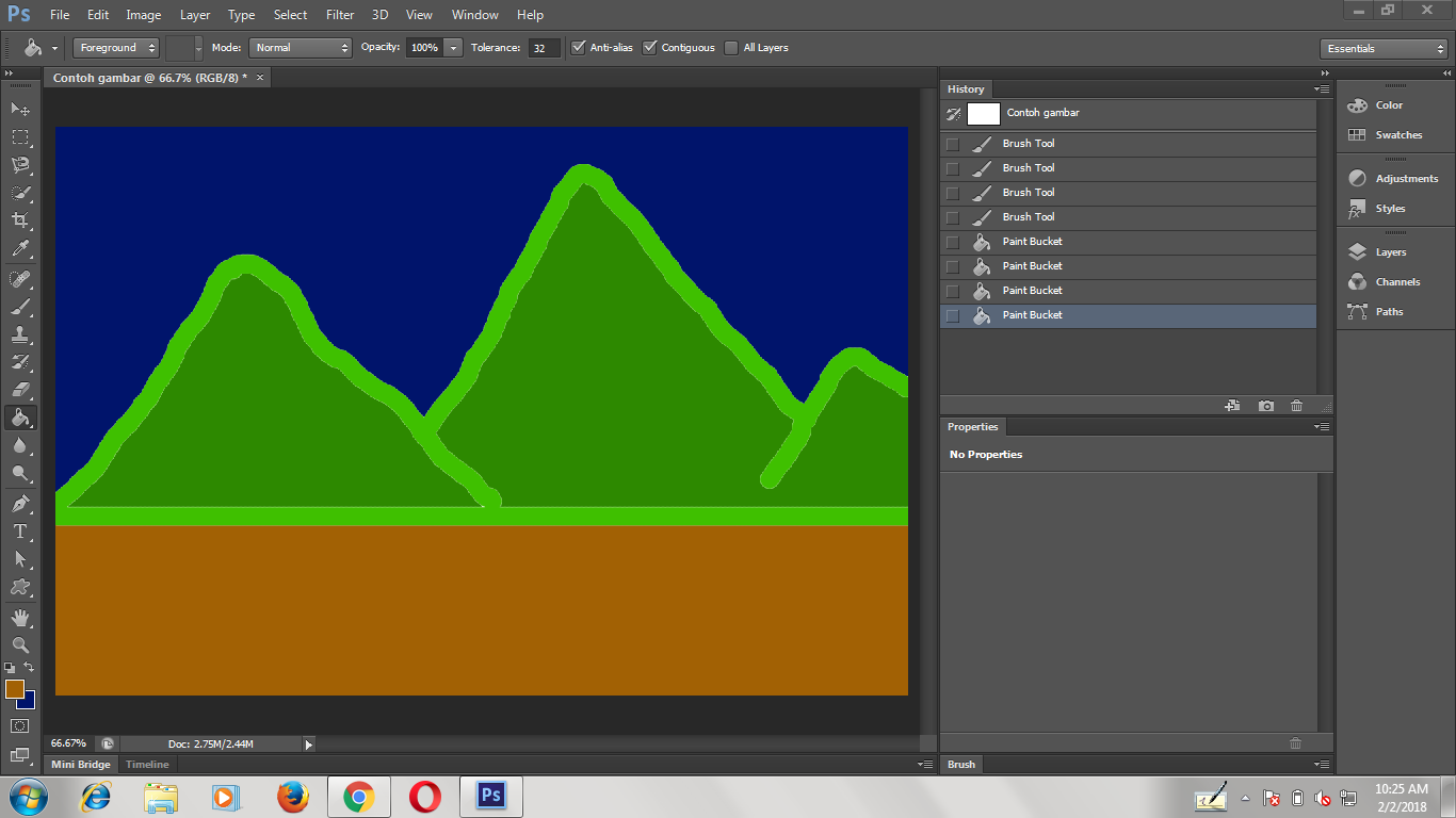 Membuat Gambar Raster Dengan Photoshop - Komputer dan Jaringan