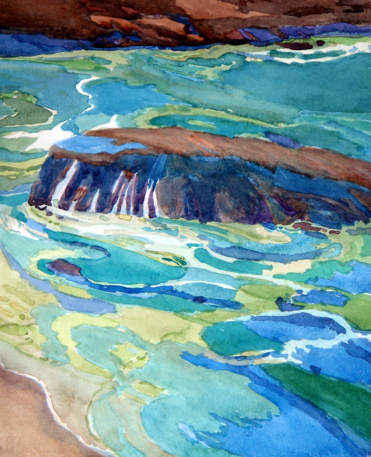 robin purcell california watercolors in the plein air tradition ...