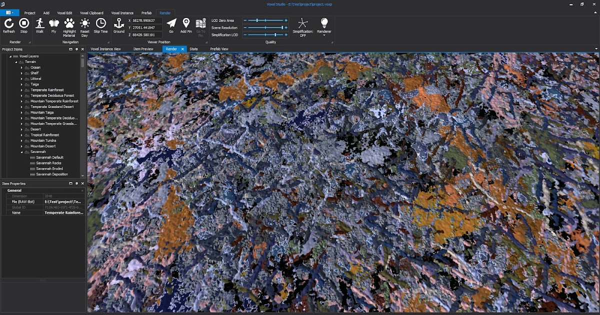 Procedural World: Introducing Pollock