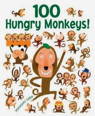 KISS THE BOOK: 100 Hungry Monkeys! by Masayuki Sebe -- ADVISABLE