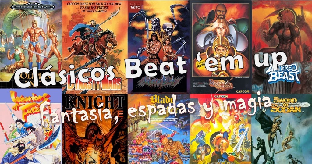 La Taberna de Grog: Clásicos arcades Beat 'em up de fantasía, espadas y magia