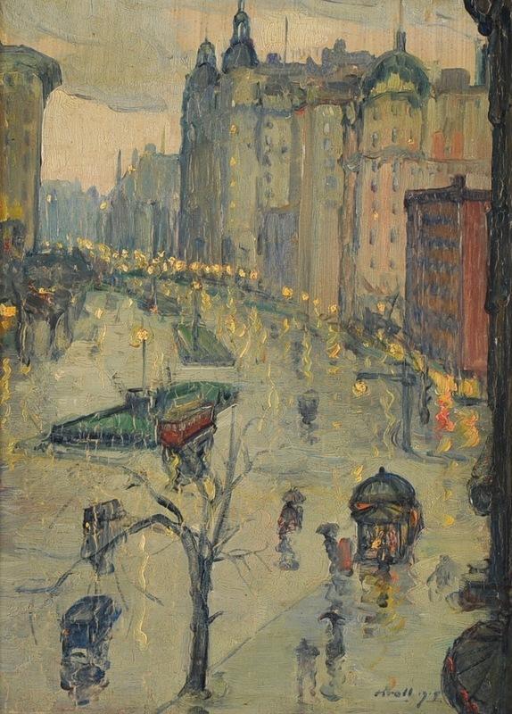 Leon Kroll 1884 -1974 | American painter and lithographer - Hayang Modol