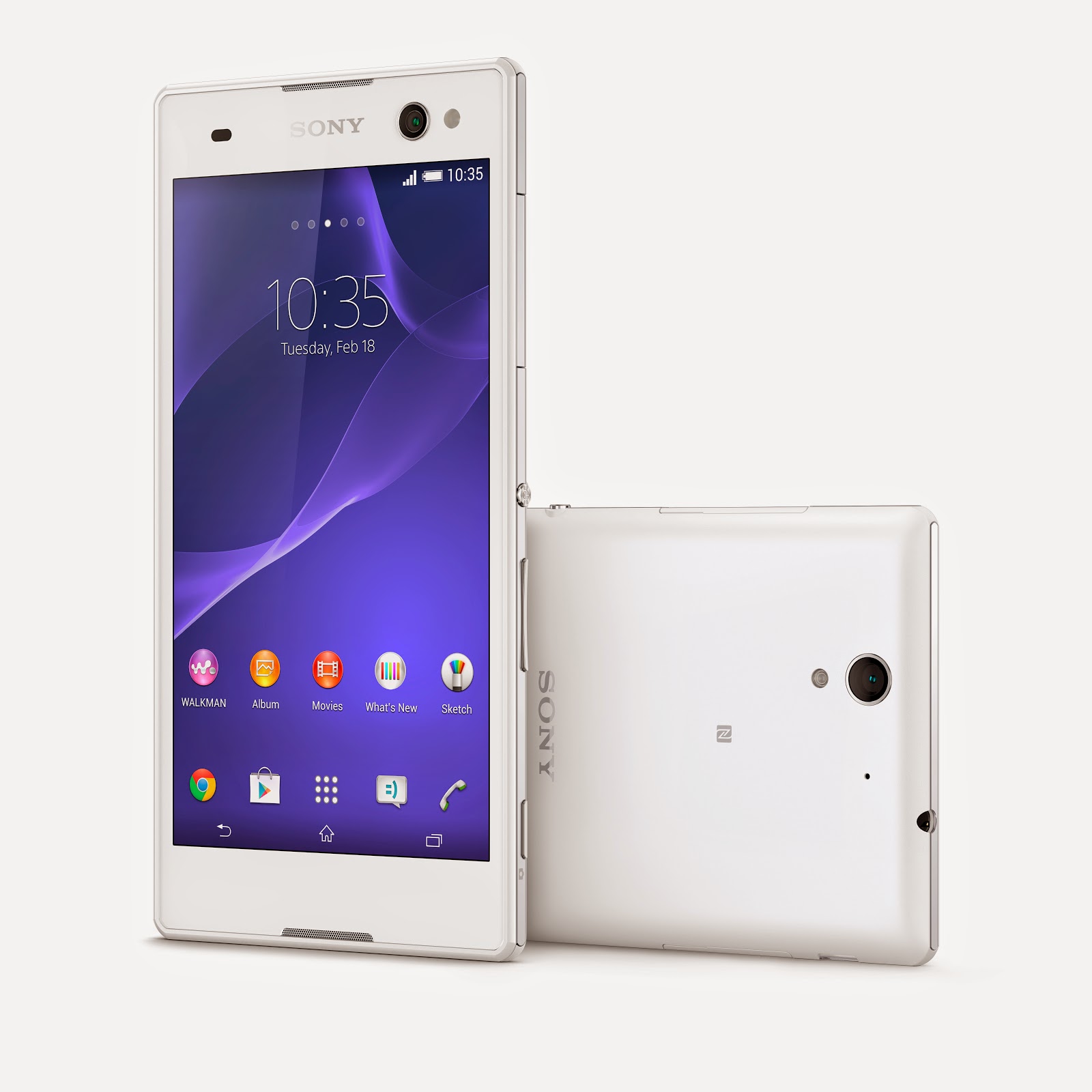 Sony Xperia C3, the world's best selfie smartphone with 5MP front ...