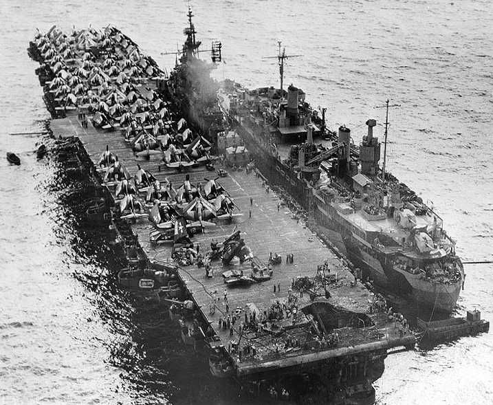 World War II in Pictures: Kamikaze Attacks