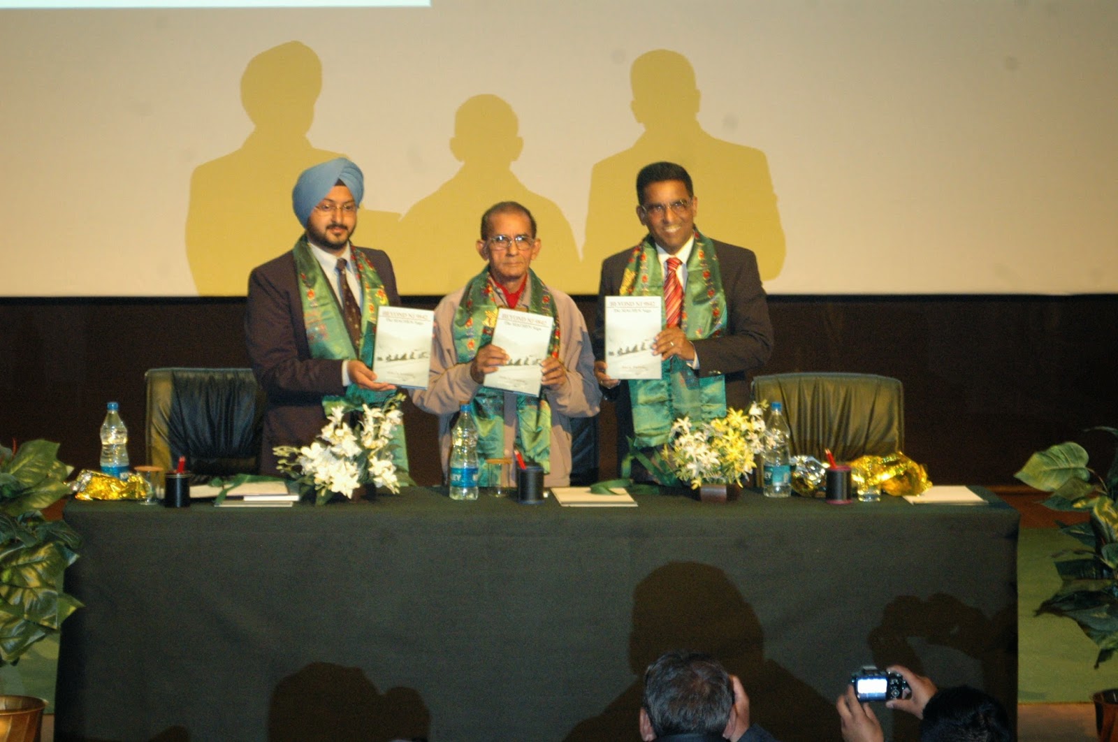 NewsWarrior: Beyond NJ 9842: The Siachen Saga released in Leh