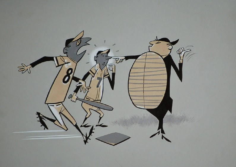 Mike Lynch Cartoons: Who Drew These 1950s Cartoon Baseball Illustrations?