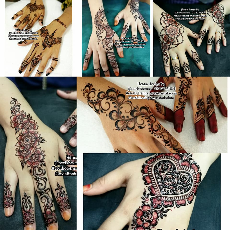 PERKHIDMATAN UKIRAN INAI PENGANTIN: INAI LUKIS TANGAN UNTUK HARI RAYA