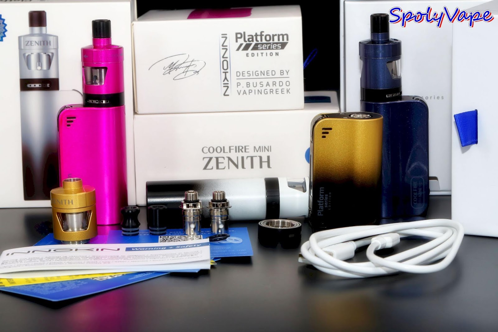 精巧的冷燄，更不只是小煙–Innokin CoolFire & Zenith Kit