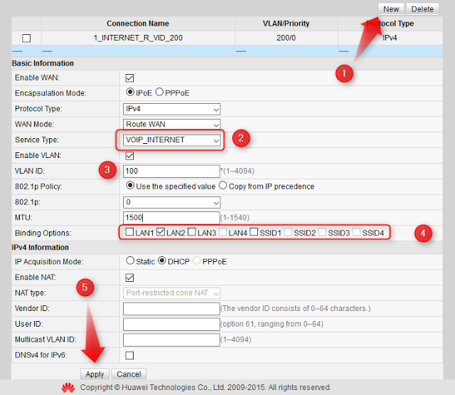 Cara Setting Manual Modem Huawei HG8245A Fiber Optic ~ Yansen