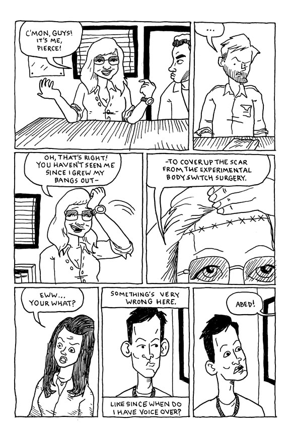 David Yoder's Awesome Art Blog: Community Fan Comic