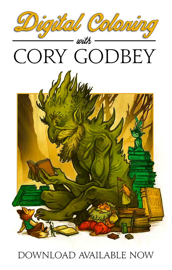 Digital Coloring with Cory Godbey ~ colors art
