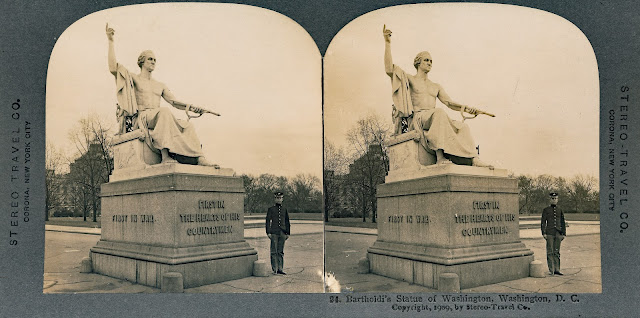 A closer look: Facing east from the Capitol, circa 1875