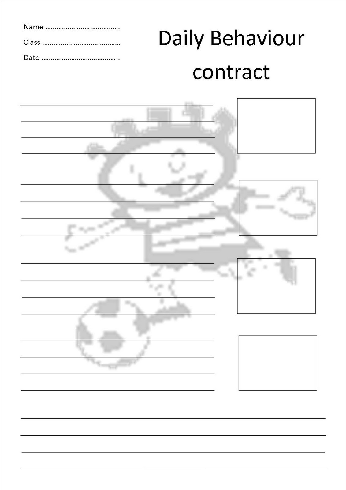 Special Education Matters (SEM): Daily Behaviour Contracts