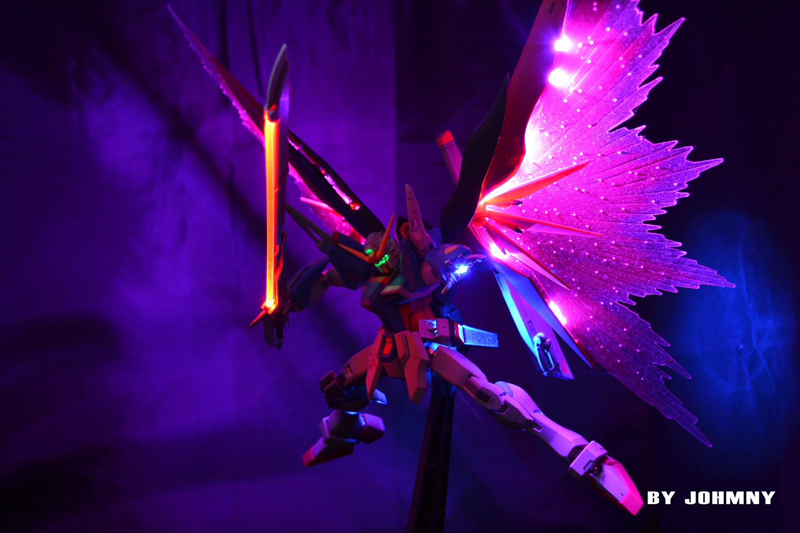 GUNDAM GUY: Gunpla Builds w/ LEDs - Customized Build