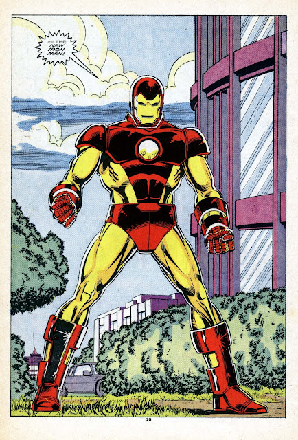 Marvel Comics of the 1980s: Iron Man 3 Week - Favourite Iron Man Splash ...