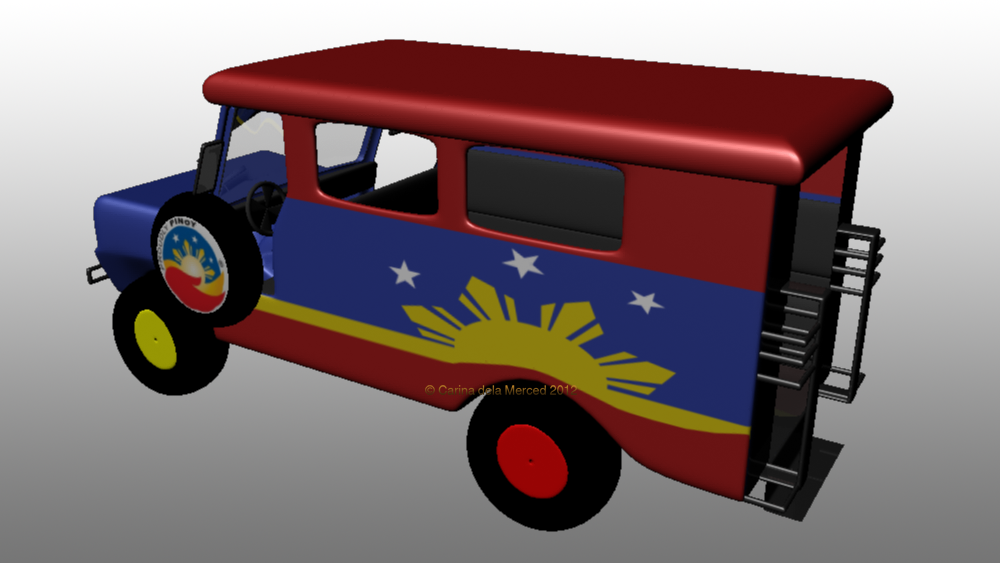 MCBDLM STUDIOS: 3D: Philippine Jeepney