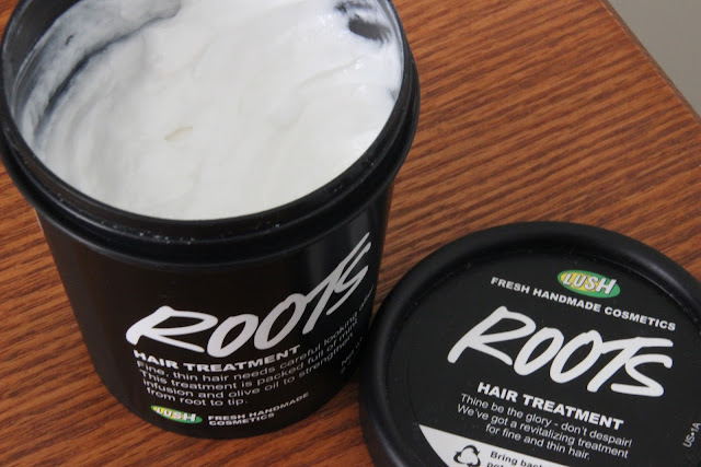 Plainly polka dot: Beauty: Lush's 'Roots' Hair Treatment Review