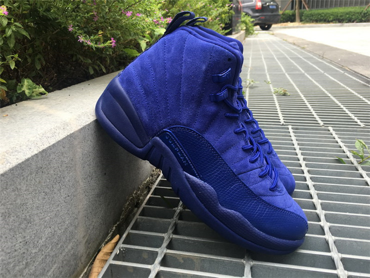 www.sneakerjumpman.ru: Closer Look at the Air Jordan 12 ‘Blue Suede’