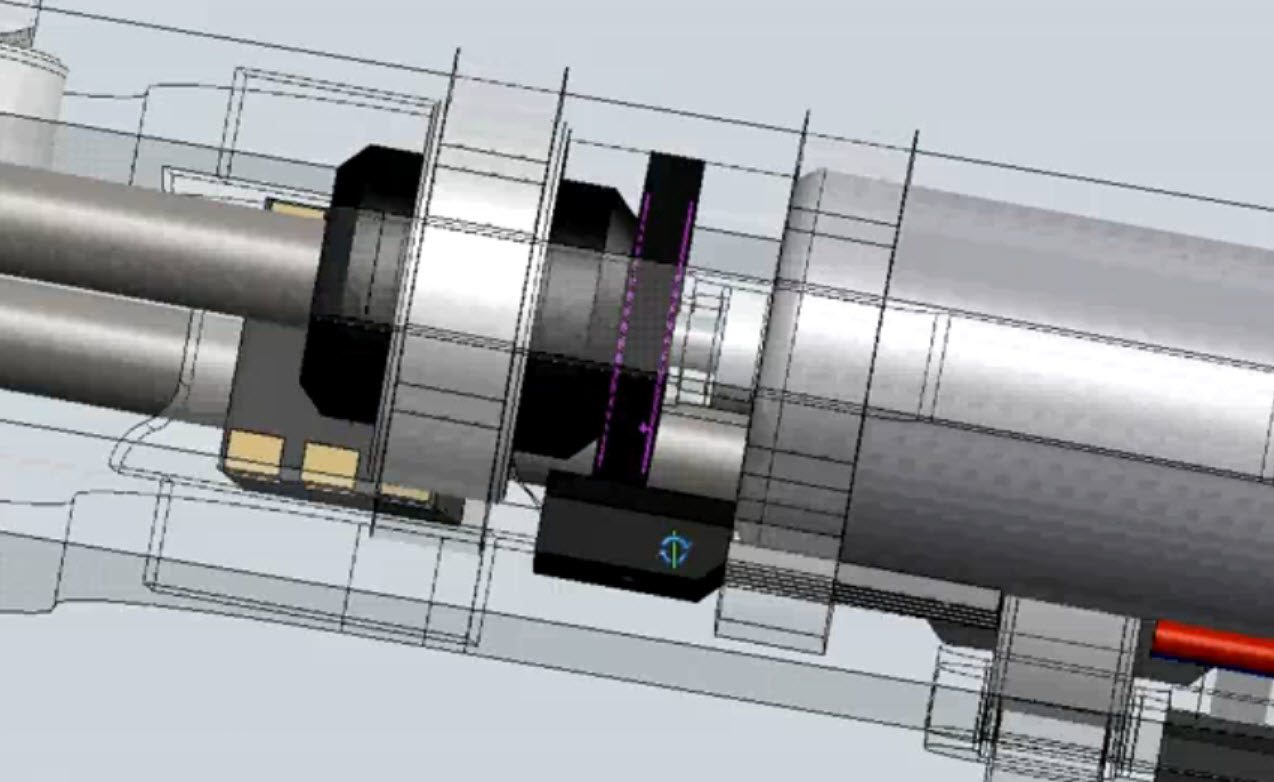 Hexapod leg simulation @ Solidworks - SolidWorks Share