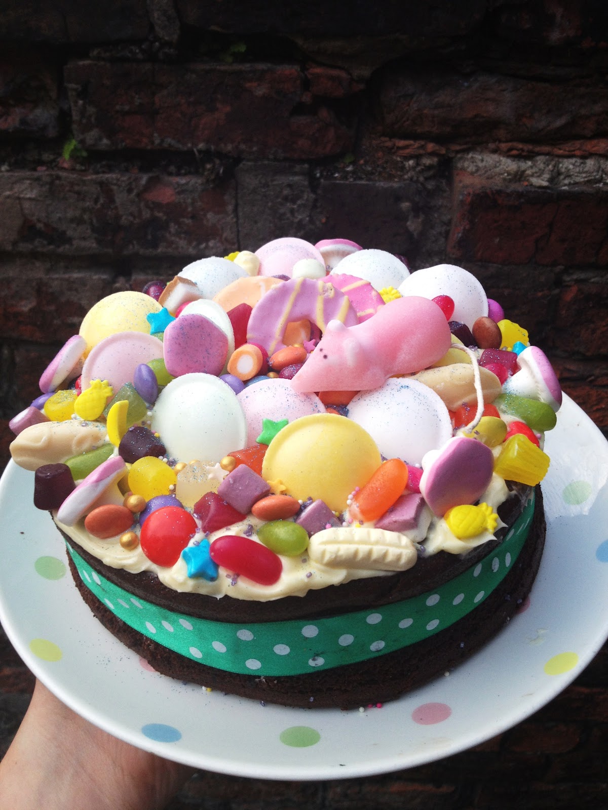 Wheats and Sweets: Double chocolate Sweetie cake!